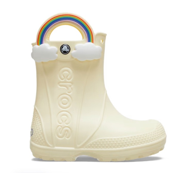 CROCS | Shoes | Crocs Kids Handle It Rainbow Rain Boot | Poshmark